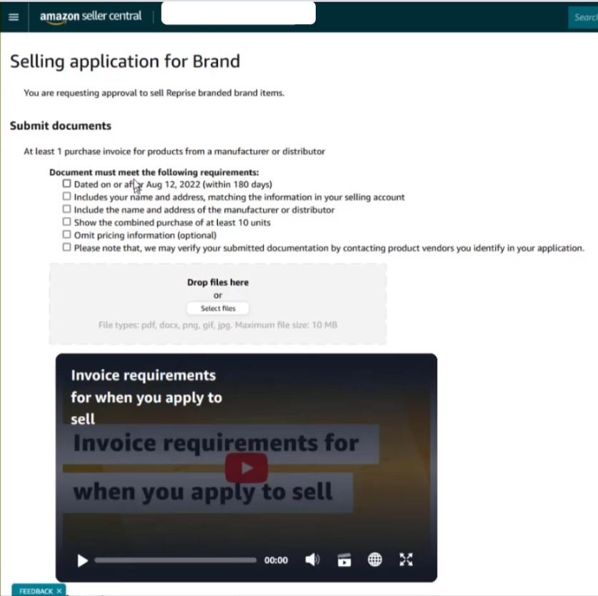 Total Idiot's Guide To Getting Ungated On Amazon (invoices or not)